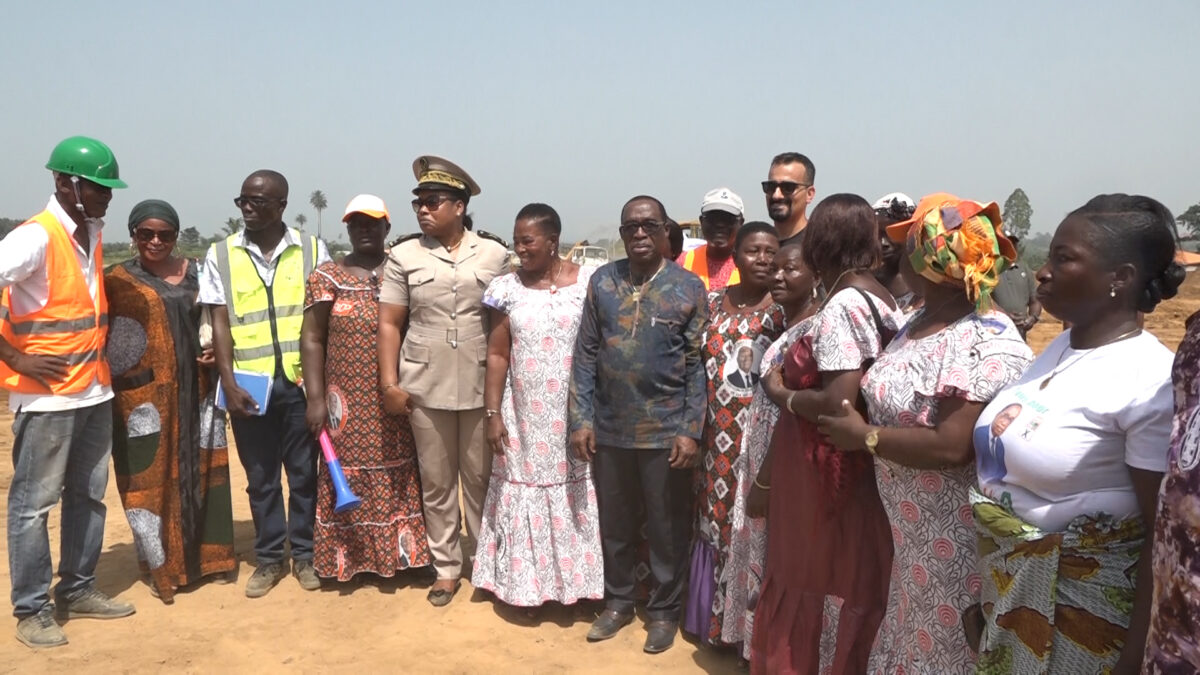 Cote d’Ivoire – AIP/ Aka Aouélé visite des infrastructures en cours de réalisation à Maféré ...
