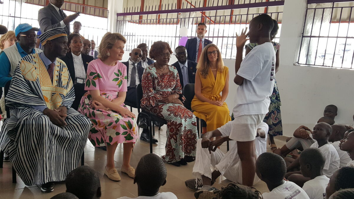 Côte d’Ivoire-AIP/ La Reine Mathilde d’Udekem d’Acoz de Belgique ...