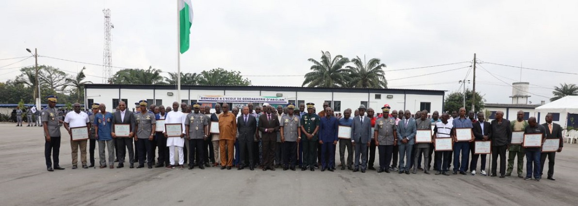 Côte d’Ivoire-AIP/ Des gendarmes retraités exhortés à garder une bonne collaboration avec leurs ...