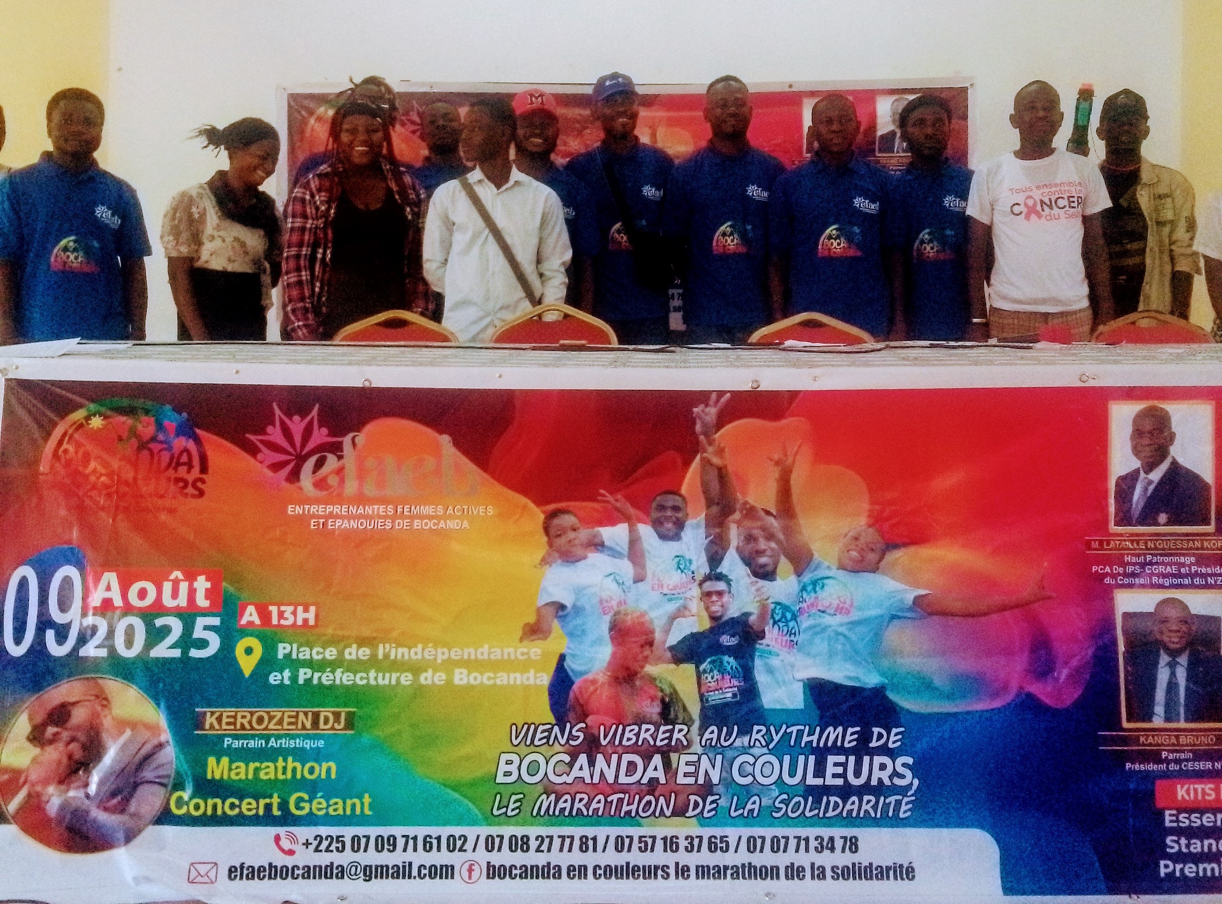 Côte d’Ivoire – AIP / Le concept « Bocanda en couleurs – le marathon de ...