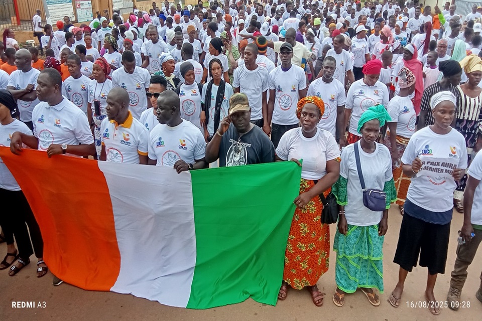 Côte d’Ivoire-AIP/ La jeunesse d’Odienné se mobilise pour la paix à ...