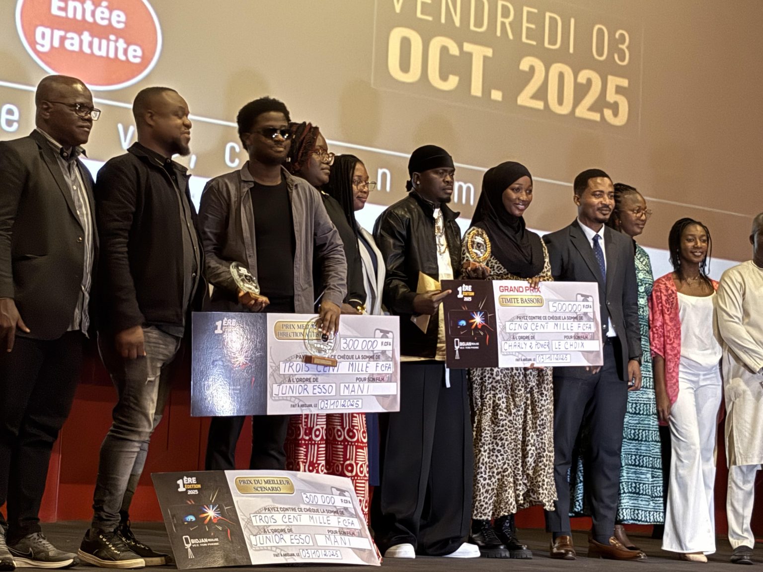 Côte d’Ivoire-AIP/ Le film « Le Choix » de Charly 2 Power remporte le ...